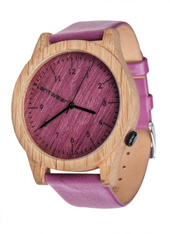 Wood & Stone Watch - Raw series - Ebony - Plantwear