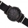 Wood & Stone Watch - Raw Series - Double Stone - Ebony - Plantwear